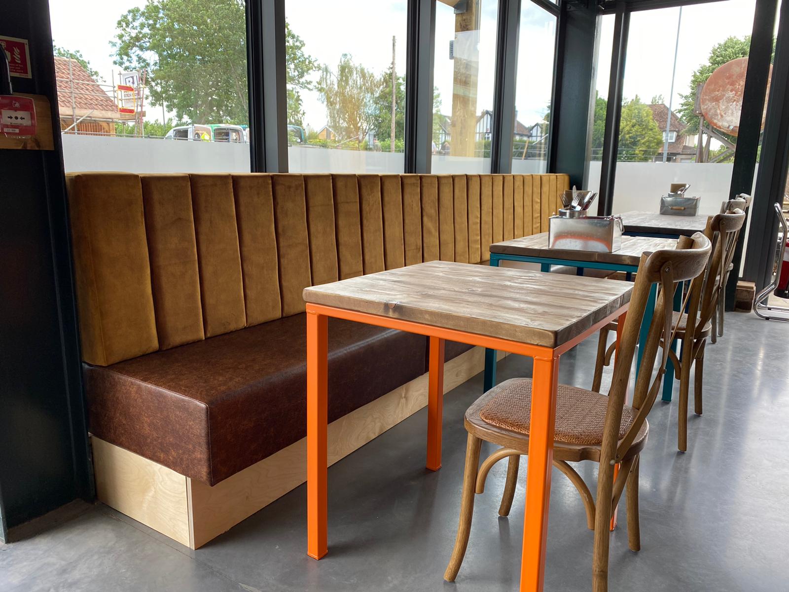 Banquette Seating Upholstery in UK & Bristol | South West Upholstery