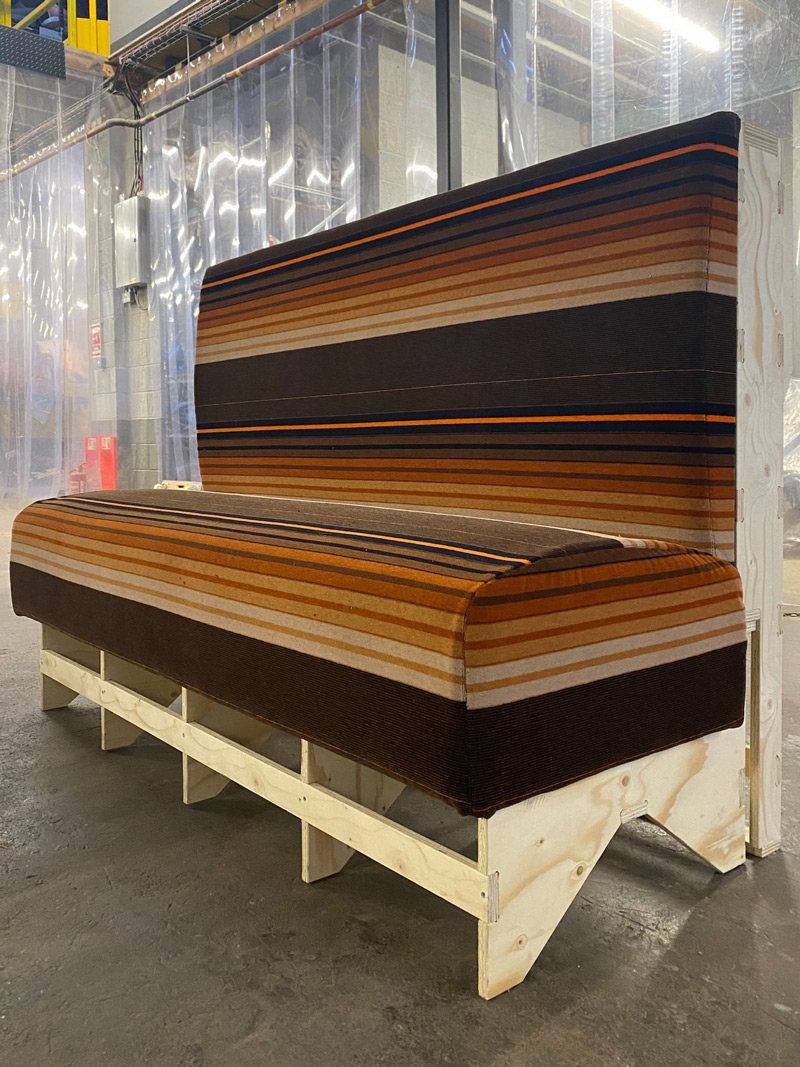 Banquette Seating Upholstery in UK & Bristol | South West Upholstery